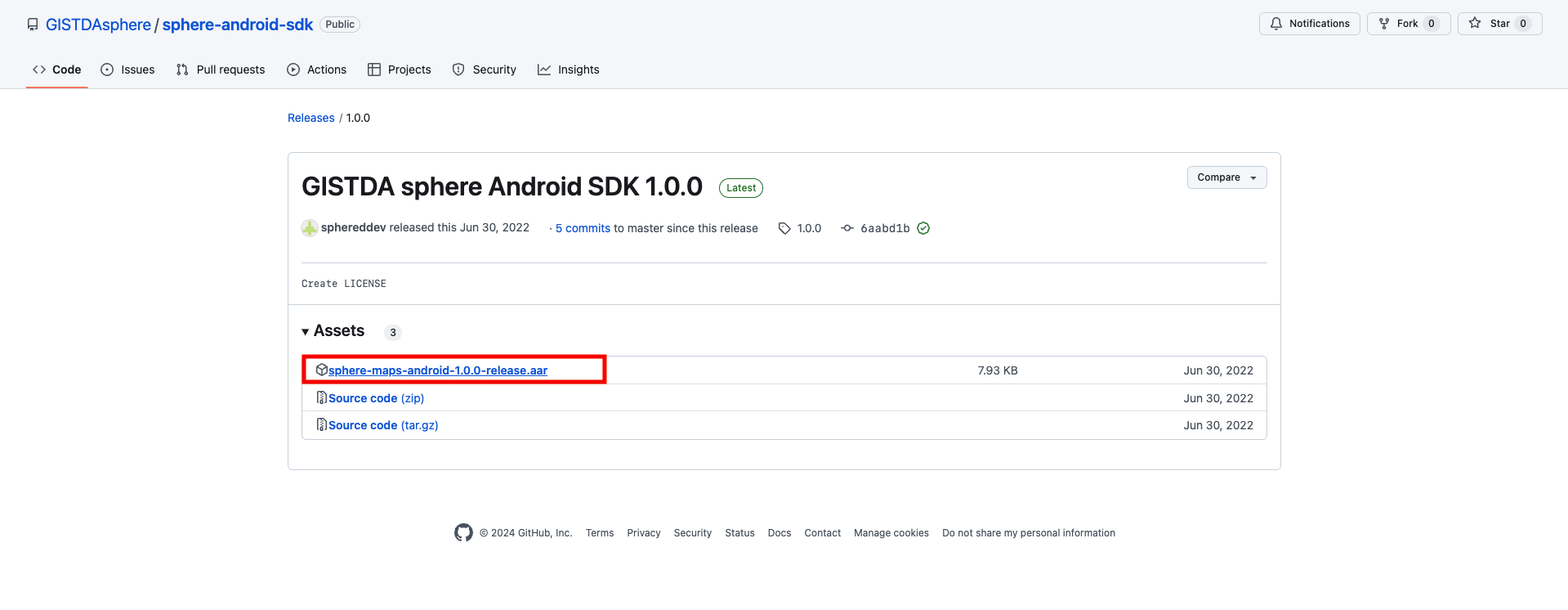 GISTDA sphere API Documentation